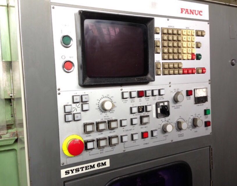 CNC ЦПУ Хоризонтален Обработващ Център фреза - Fanuc 6M Фанук гр ...