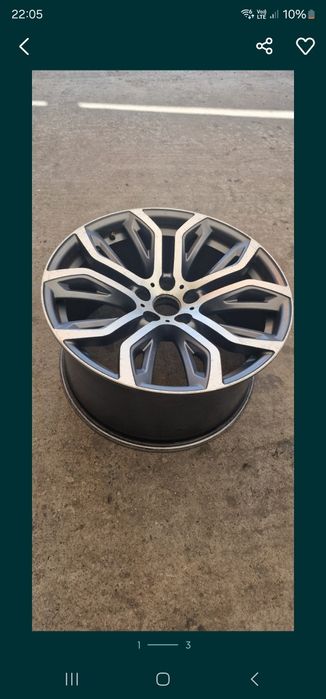 Janta Bmw originala spate X5 X6 5 x 120 11 J 315 35 20 M Pitesti • OLX.ro