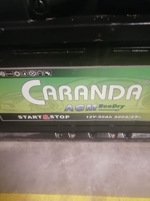 Baterie auto Caranda 90 amperi cu 900 la pornire Agm cu Start sto 2022 ...