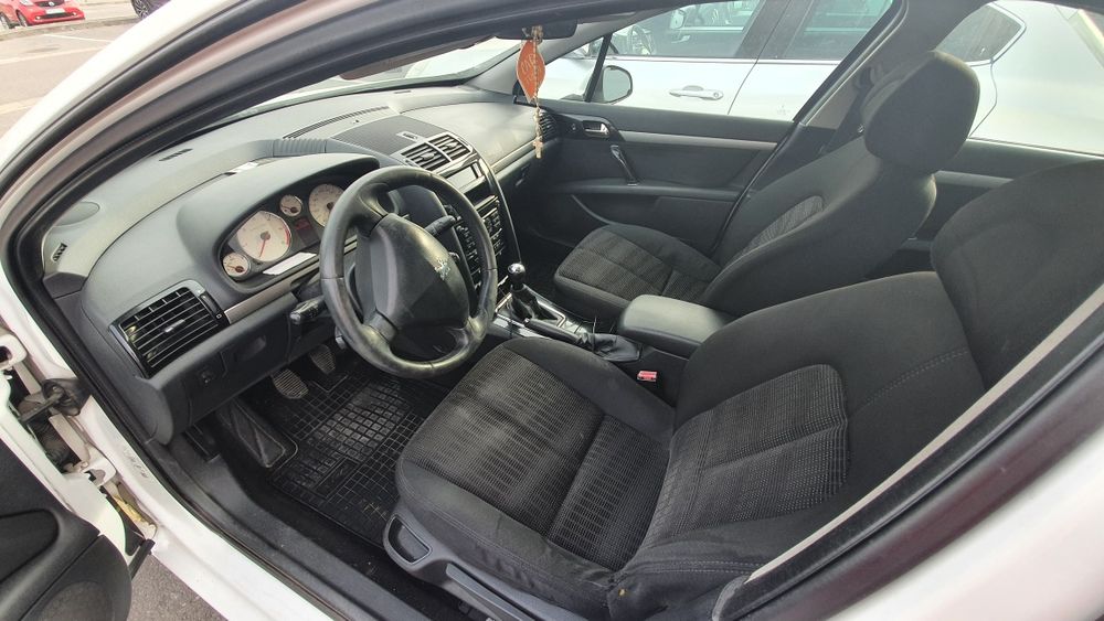 Peugeot 407 1.6HDI alb 2010 inmatriculat Oradea • OLX.ro