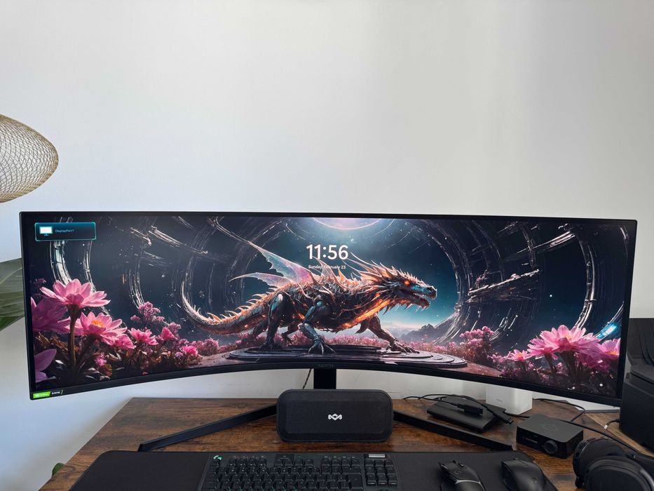 Samsung Odyssey G9 - 49" G95T Curved DQHD, 240Hz, QLED Monitor -Gaming ...