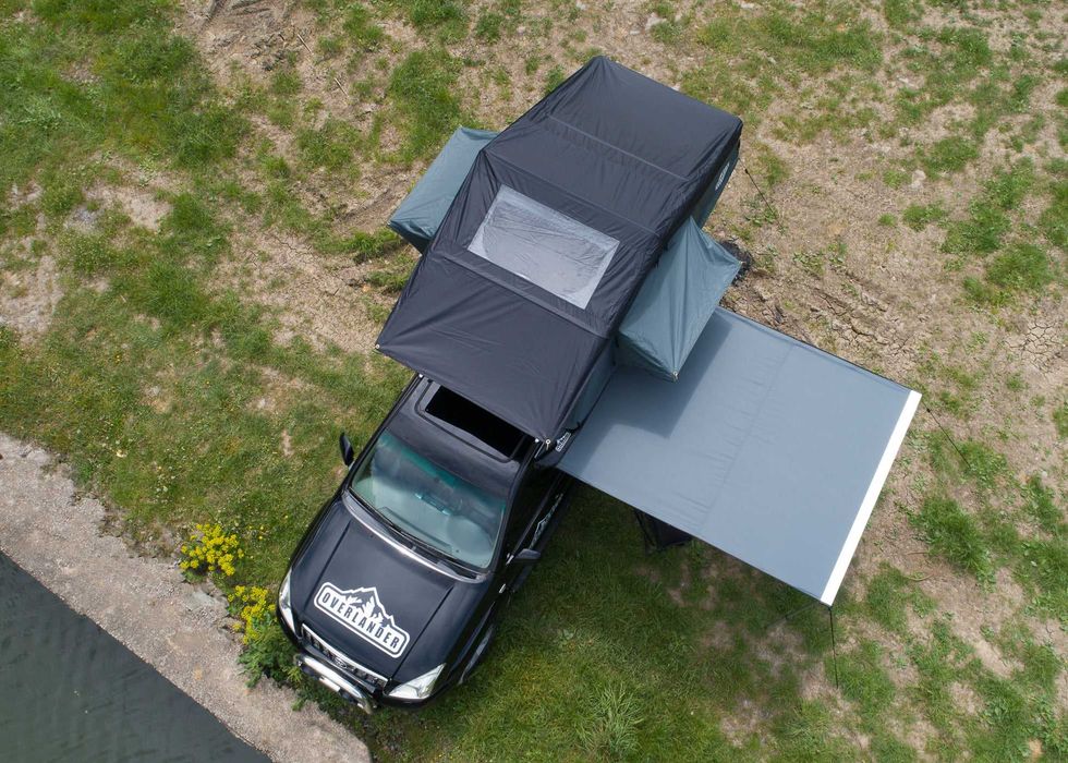 Cort auto Overlander Explorer 193 cm cu sky roof Targu Secuiesc • OLX.ro