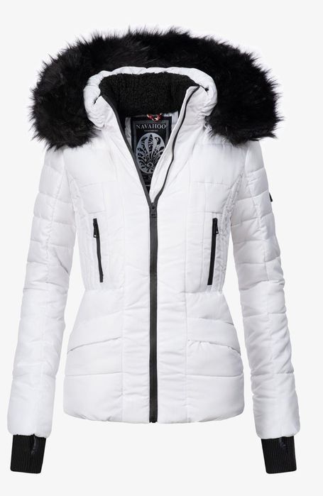 Geaca dama iarna scurta alba Navahoo Adele Galati • OLX.ro