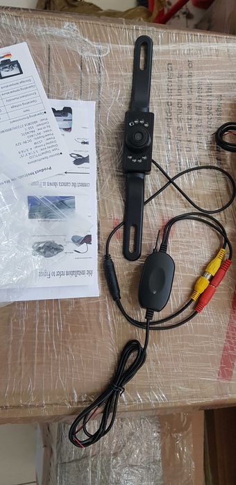 KIT COMPLET Camera Marsarier Wireless 2.4Ghz cu Monitor Color -NOU ...