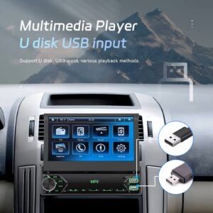 MP5 Player Auto 1DIN Retractabil 7″ – MirrorLink, Bluetooth Snagov • OLX.ro