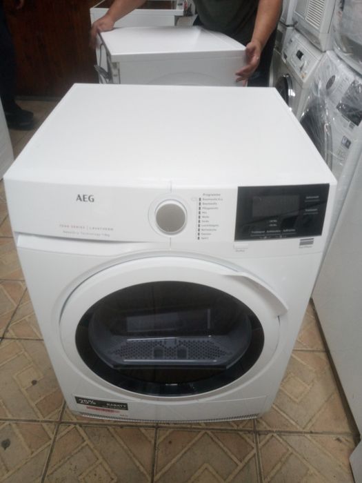 Сушилня с термопомпа Aeg Series 7000 8кг А+++ 2 години гаранция!! гр. Враца Дъбника • OLX.bg