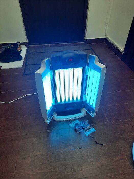 Solar de bronzare portabil cu 12 tuburi UV, 15 W Bucuresti Sectorul 3 ...