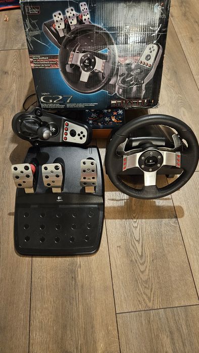 Logitech G27 комплект гр. Хасково Куба • OLX.bg