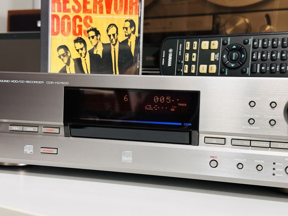CD-player Recorder YAMAHA CDR-HD1500,hard de 250Gb,telecomanda,optical ...