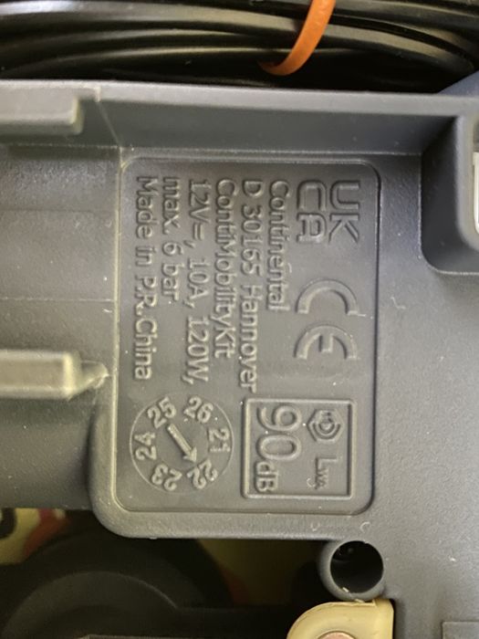 Compresor auto umflat roti kit pana original Continental Ford 120w ...