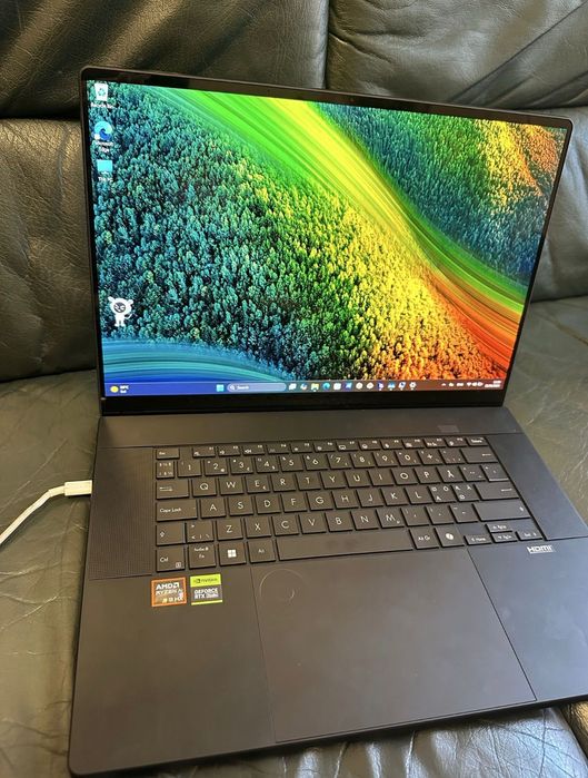 Laptop Asus performant/Workstation Ryzen 9 AI OLED 4K Touch RTX 4060 ...