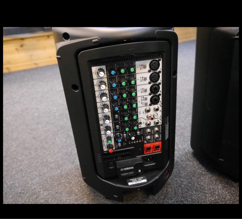 Yamaha Stagepass 400BT - Boxe cu mixer cu bluetooth + Toc transport ...