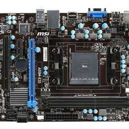 -KIT-MSI MS-7721 V2.3 FM2-A55M-E33 + AMD A10-Quad Core CPU-6790K ...