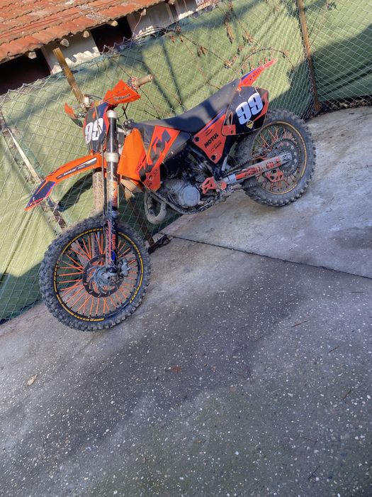 Кросов мотор KTM-sx 125cc гр. Силистра в.з. Юг • OLX.bg