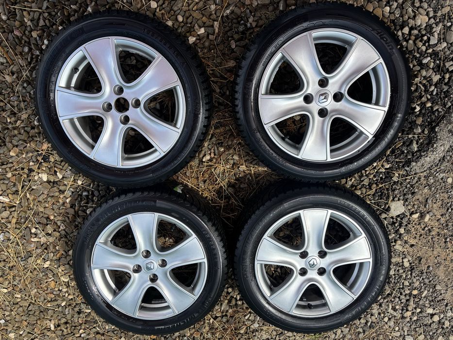Jante aliaj renault clio 4/captur 4x100 anvelope 195/55 R16 Ploiesti ...