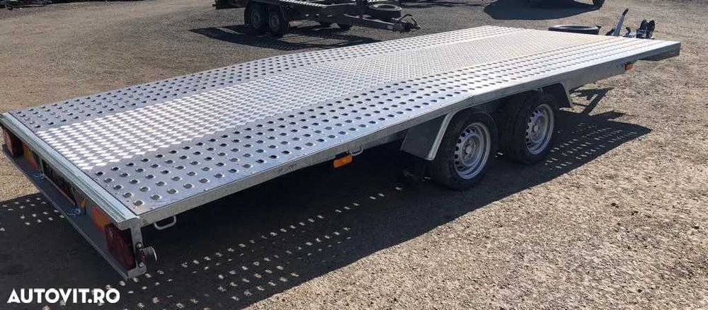 Platforma auto/remorca auto/Jupiter 5m/2.1 /masa 3000Kg 2 AXE Cluj ...