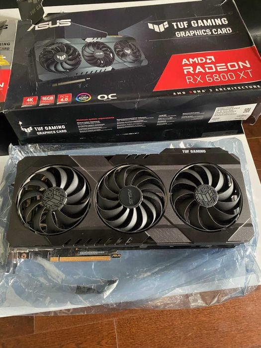 Placa video ASUS TUF Gaming Radeon™ RX 6800 XT GAMING OC, 16GB GDDR6 ...