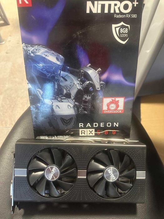 SAPPHIRE Nitro + RX 580 8G G5 гр. София Център • OLX.bg