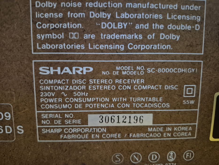 Linie audio Sharp SX 8800H Ploiesti • OLX.ro