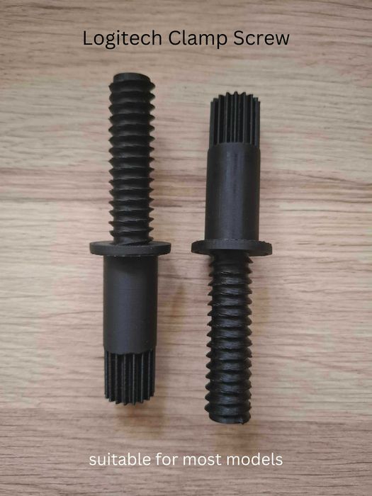 3D Printed Clamp Screw for Logitech steering wheel гр. София Западен ...