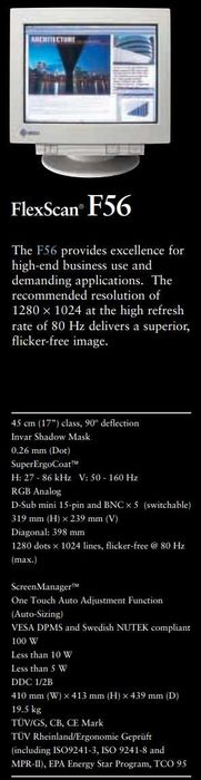 Monitor retro gaming CRT Eizo Flexscan F56 Bucuresti Sectorul 6 • OLX.ro