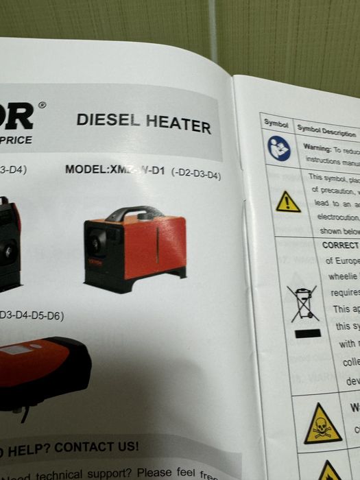 Încălzitor de aer Sirocco/Webasto diesel VEVOR All in one 12v 5kw nou ...