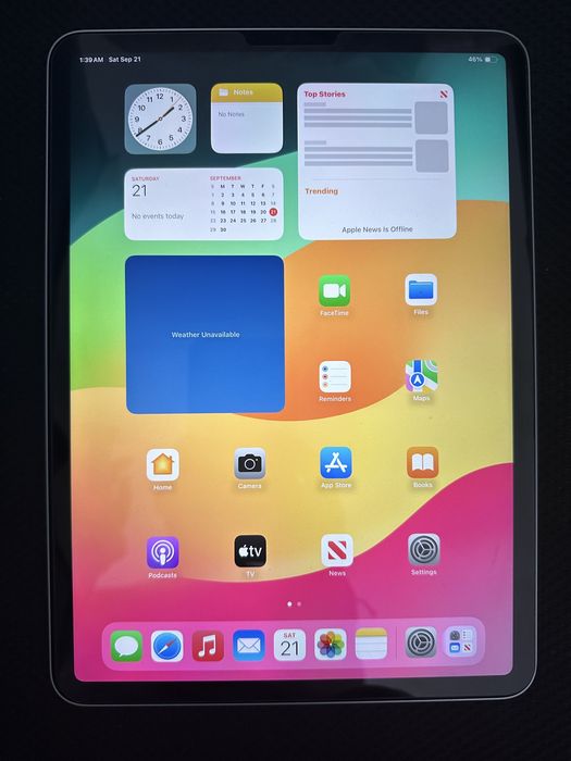 *НОВ* Apple iPad Pro 3rd Gen 11” M1 128GB Silver WiFi гр. Пловдив ...