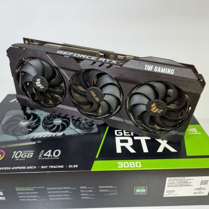 Видеокарта ASUS TUF Gaming GeForce RTX 3080 10G гр. Пловдив Беломорски • OLX.bg