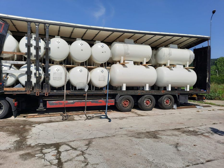 Rezervor gpl 1000 l/1750/3000 l/recipient gaz/bazin GPL/butelie ITALIA ...