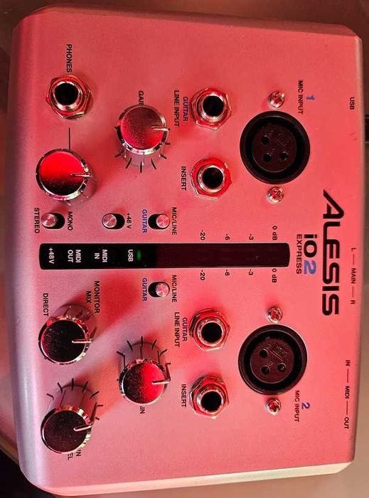 Звукова карта Alesis IO2 Express,аудио интерфейс гр. Велико Търново ...