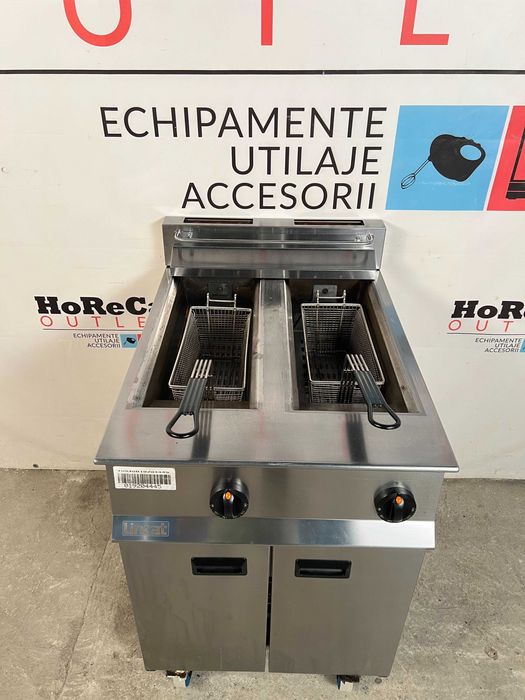 Lincat- Friteuza GAZ 2 cuve 14+14 litri; Friteuza dubla; 32kW (2019) Corbeanca • OLX.ro