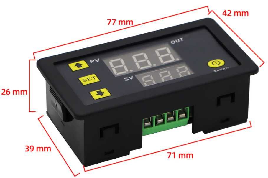 Termostat W3230 12 sau 220V incubator clocitoare maternitate uscator ...