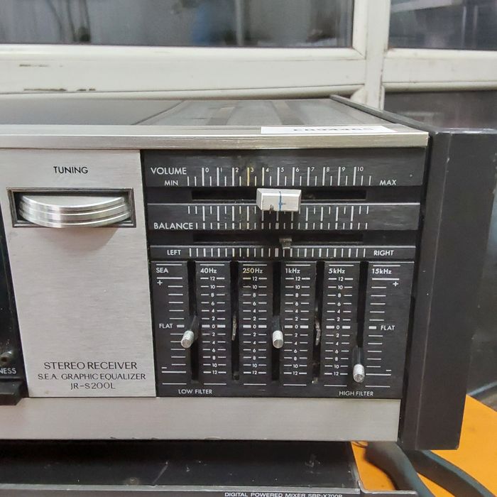 JVC Stereo Receiver S.E.A. Grafic Equlizeir JR-S200L JVC JR-S200L e ...