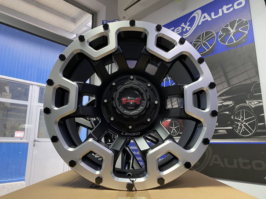 16" 6/139.7 Алуминиеви Джанти за OFFRoad 4x4 LENSO MAX - X08 гр. Провадия • OLX.bg