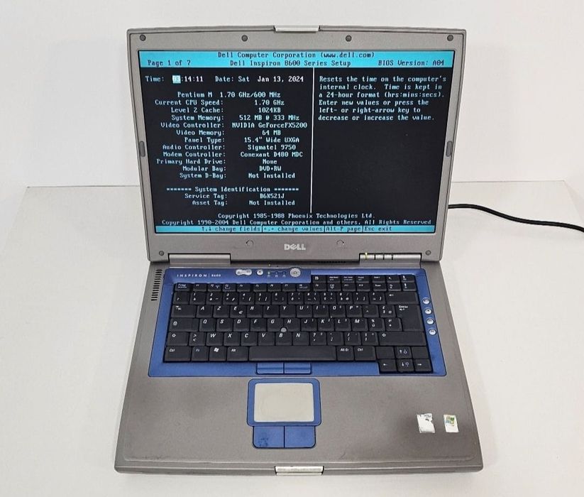 Laptop Colectie Vintage Dell Inspiron 8600 Bucuresti Sectorul 1 • OLX.ro
