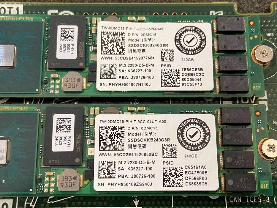 Dell BOSS S1 2 x 240GB M.2 SSD boot controller гр. София Дружба 2 • OLX.bg