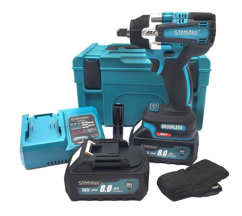 Акумулаторен Ударен Гайковерт Винтоверт 36V – STAHLMAYER гр. Асеновград • OLX.bg