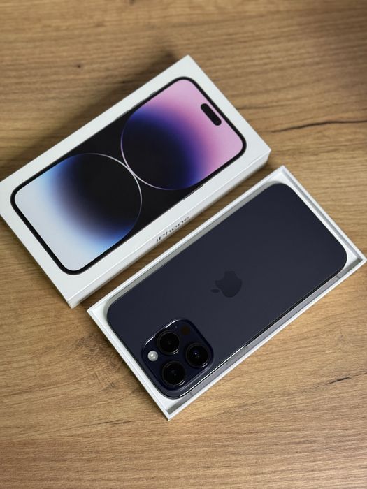 IPhone 14 Pro Max 93% Deep Purple Full box 128 GB ca nou Oradea • OLX.ro