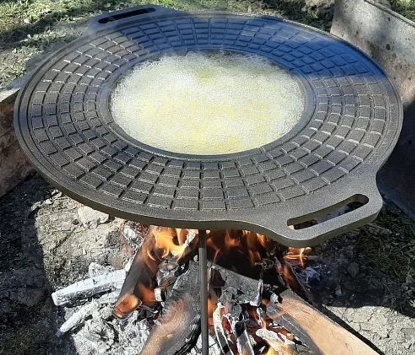 Disc Gratar din Fonta pentru camping Brasov • OLX.ro