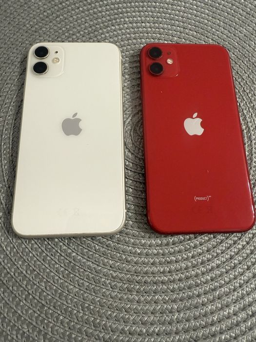 IPhone 11 White and Red! Targu Jiu • OLX.ro