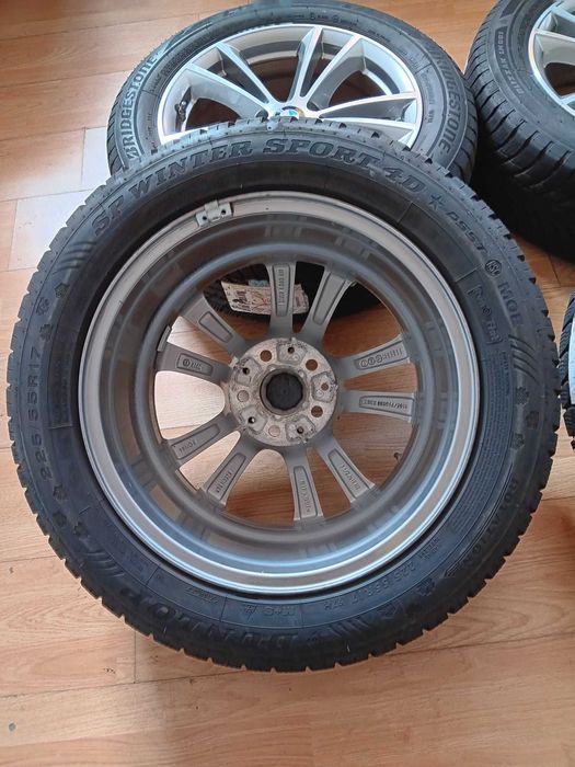 Jante 17 BMW seria 5 G30 G31 G38 cu senzori/anvelope MS 225/55R17 Arad ...