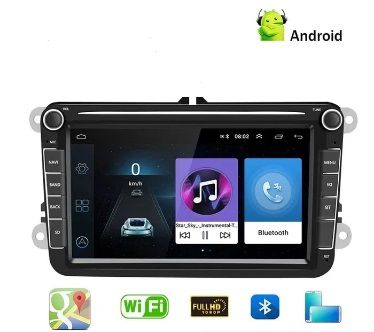 Navigatie VW, Skoda, Seat, 8 inch, Android, CarPlay, Wi-Fi, Bluetooth ...