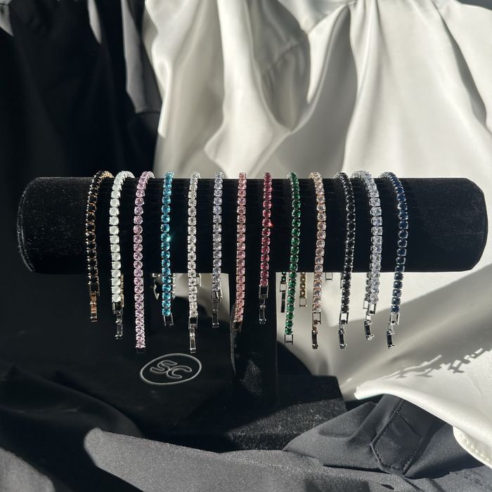 Bratari tennis diferite culori si modele ( nu swarovski nu pandora ...