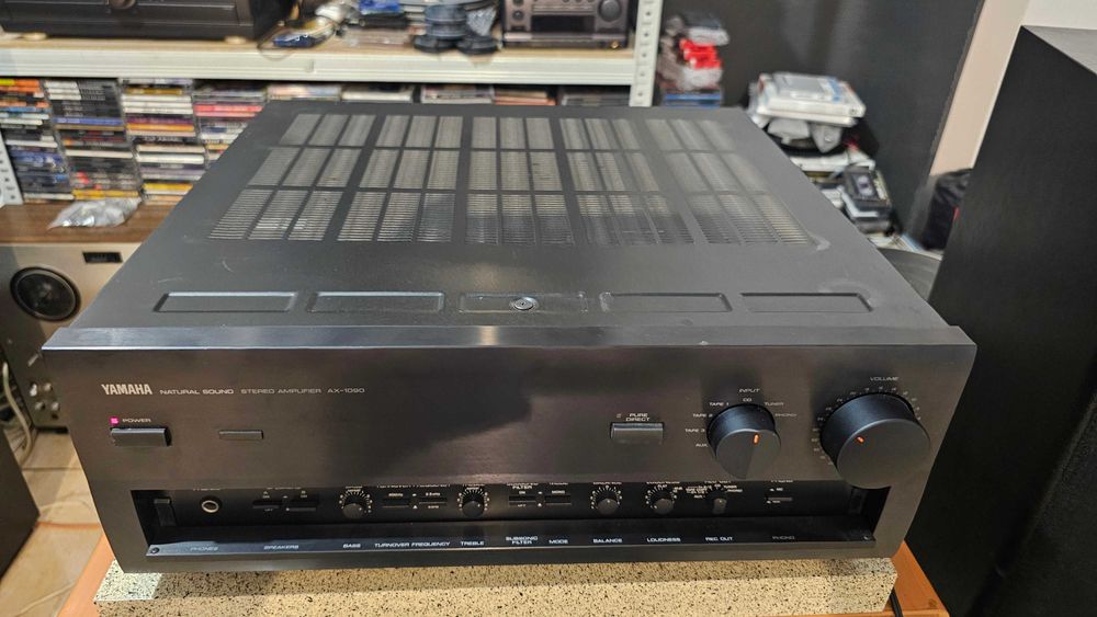 Amplificator Yamaha AX-1090 cap de serie stare foarte buna, test video ...