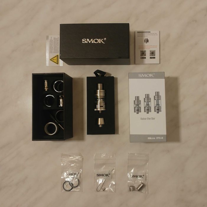 Atomizor Tigara Electronica SMOK Micro TFV4 MTL DL RTA RBA 22 RARITATE ...