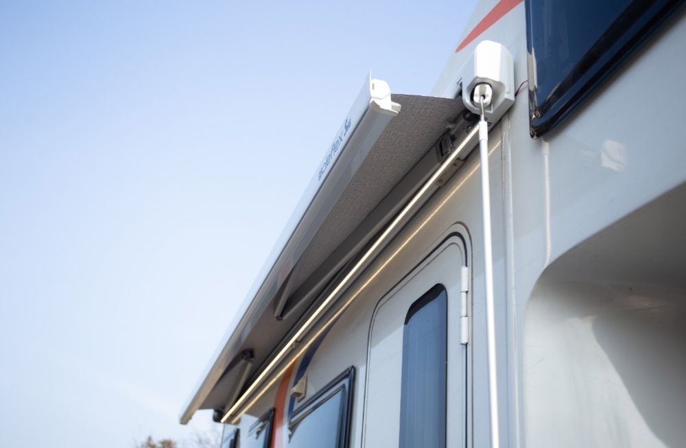 Marchiza in caseta, umbrar, pentru rulota, autorulota, campervan ...