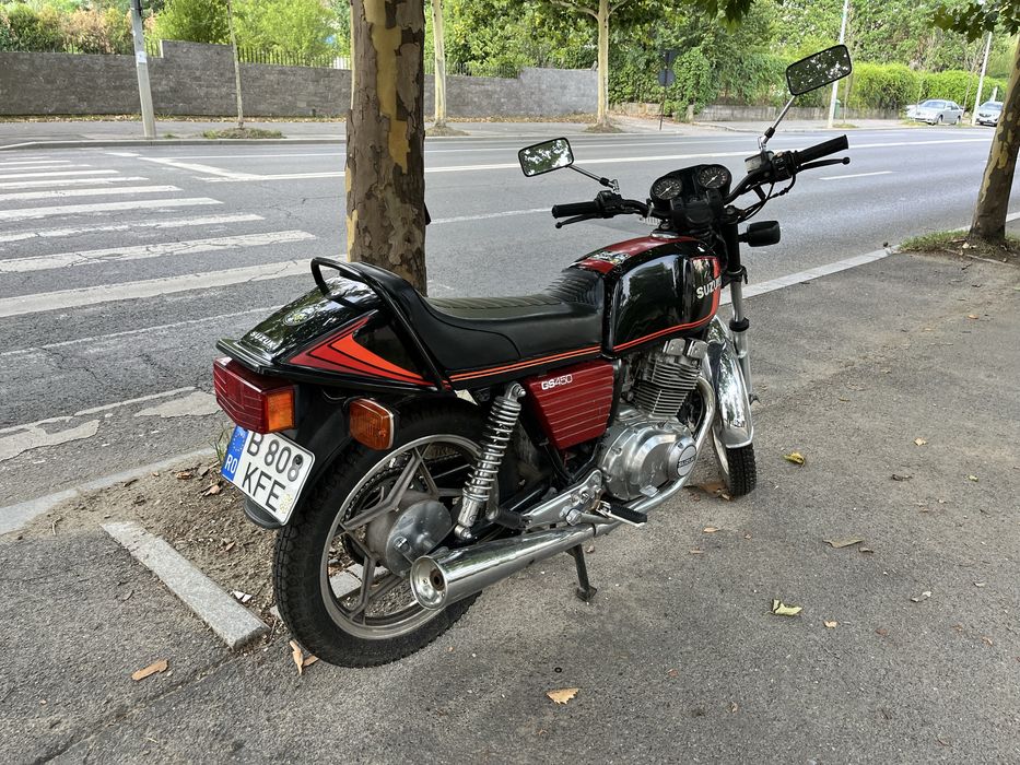 Suzuki GS450 vehicul istoric Bucuresti Sectorul 1 • OLX.ro