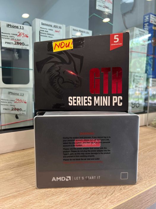 Unitate mini PC Bleelink GTR5, 500GB/32GB RAM, NOU! Ramnicu Valcea • OLX.ro