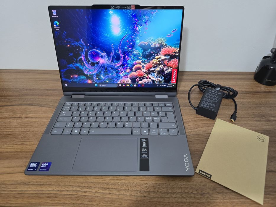 Laptop Lenovo Yoga 7 2-in-1 14ILL | Intel Ultra 7 256V/16gb/1tb SSD Constanta • OLX.ro
