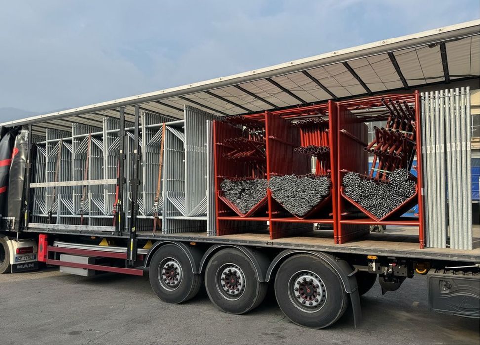 Schela metalica completa, podina, tronson cadru h, popi, accesorii ...